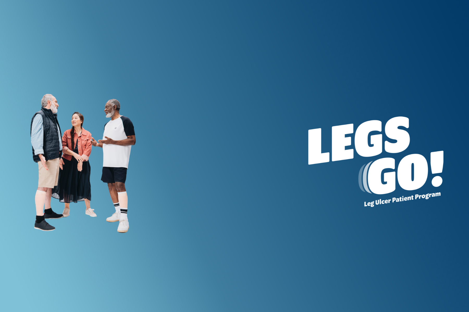 Urgo Medical | Introducing Legs Go! Our new leg ulcer patient program